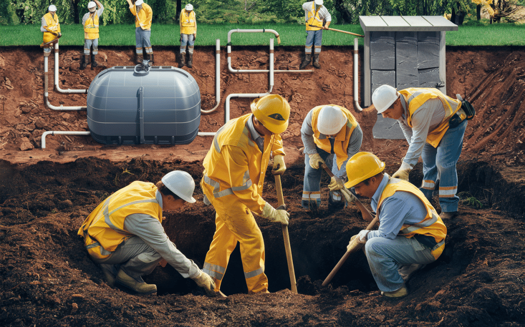 How To Install A Septic Tank System in 3 Easy Steps!