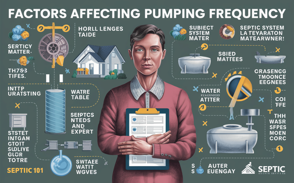 Factors Affecting Pumping Frequency: Septic 101 Proven Guide