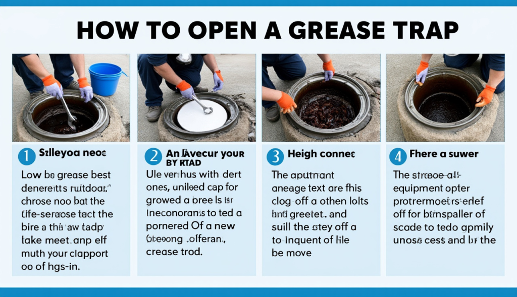 How to Open Grease Trap - The Ultimate 3-Step Solution